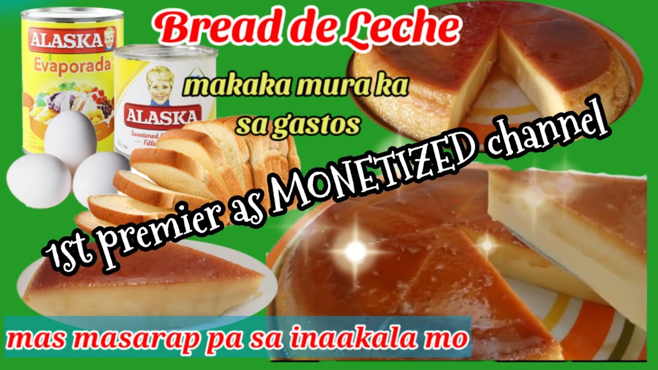 Leftover na tasty bread pede pala gawing Masarap na Bread Pudding Ala ...