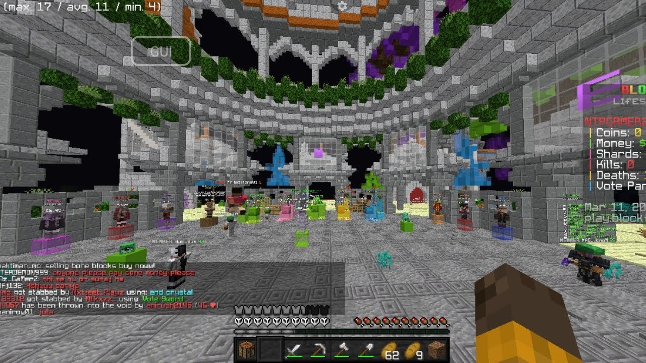 Playing BLOCKFUN server and please subscribe 🤝 - YouTube