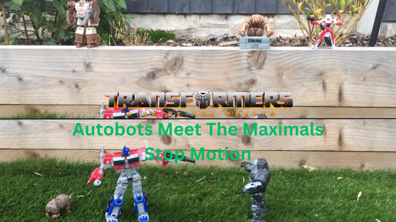 Transformers: Rise Of The Beasts | Autobots Meet The Maximals Stop ...