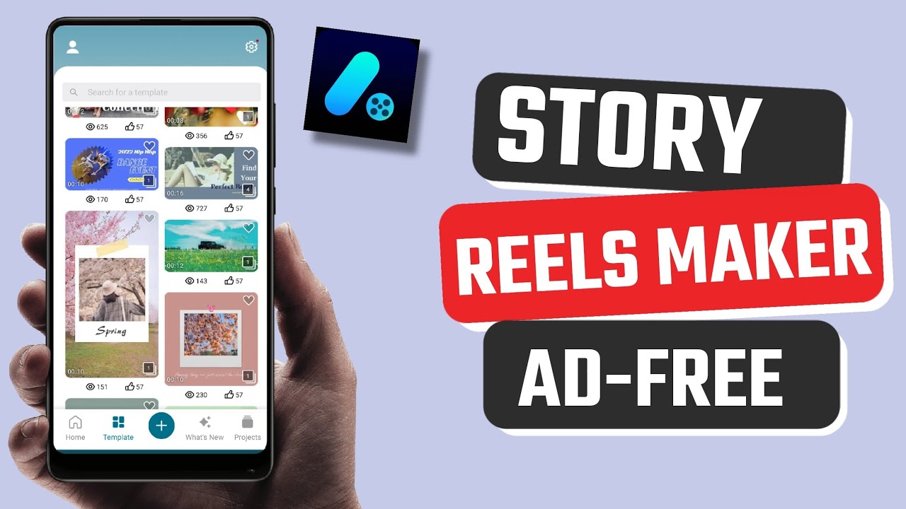 Best Free Story & Reels Maker App for Android - YouTube