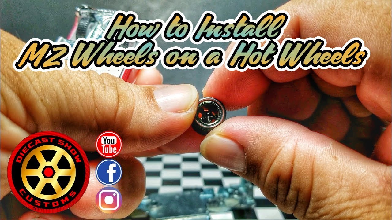 How to Install M2 Wheels on any Diecast - YouTube