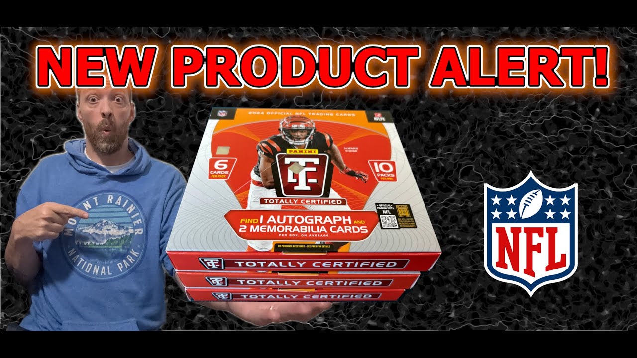 BRAND NEW! 2024 Totally Certified NFL Premium Box Review - YouTube