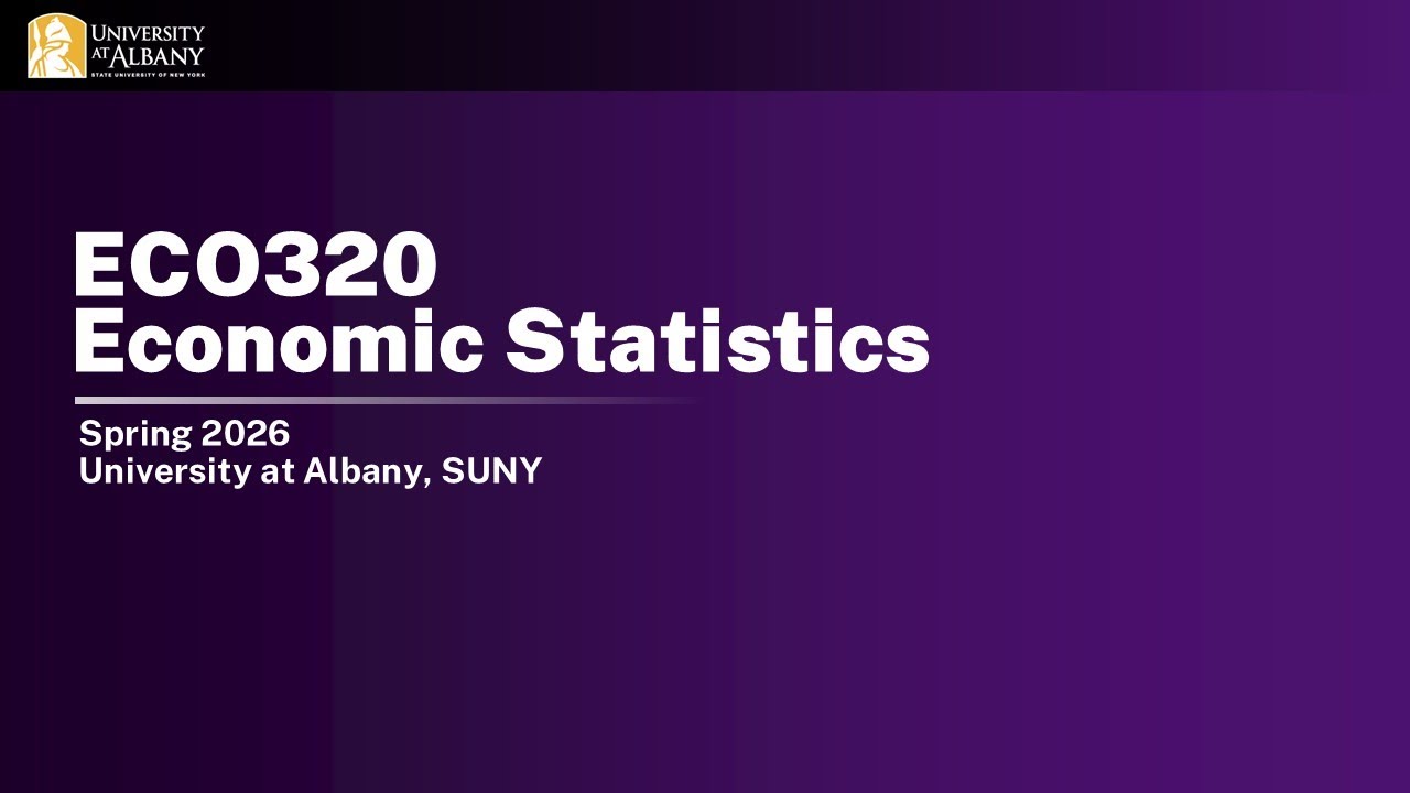 ECO320 Why Data Analysis & Advice to Students - YouTube