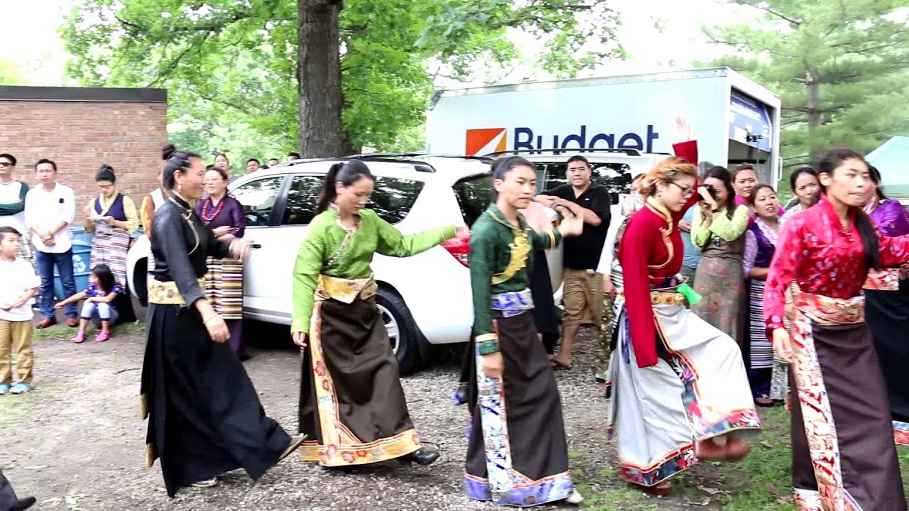 Tibetan Khampa Dance 2014 in Minnesota - YouTube