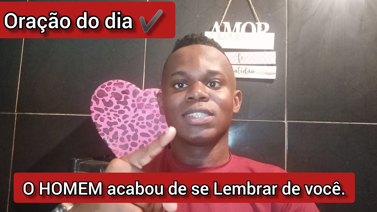 O HOMEM Não Conseguiu Te SUPERAR vai Confirmar A Benção, Segunda 15 ...