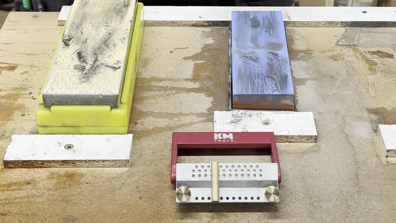 Jonathan Kats Moses universal sharpening jig!!! Unboxing and first ...