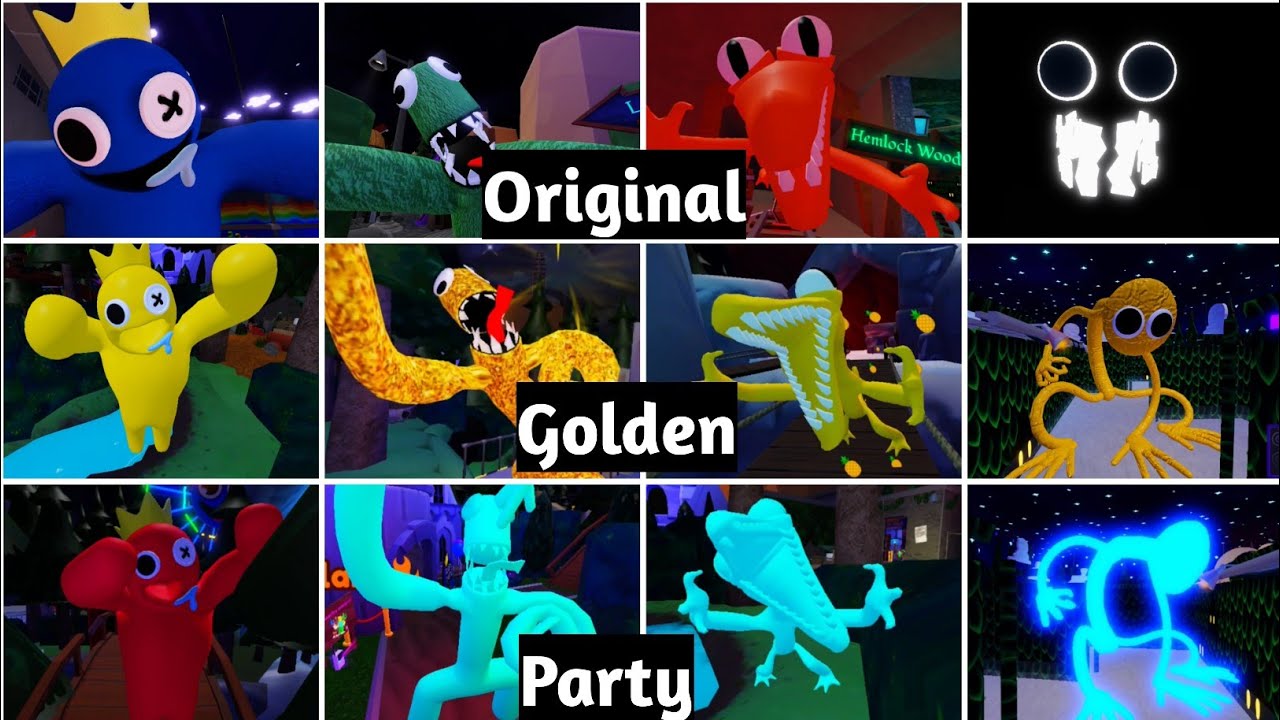 Rainbow Friends 2 Vs Rainbow Friends 2 Golden Vs Rainbow Friends 2 ...