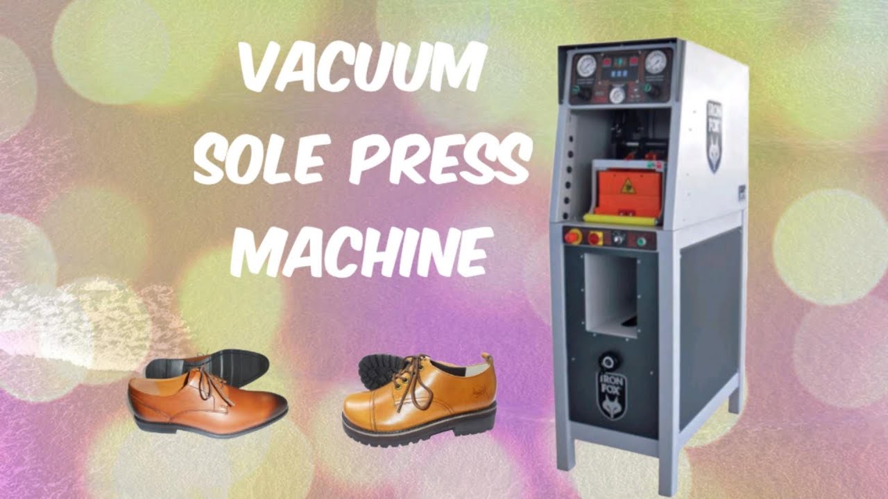 Sole Press Machine How to Work - YouTube