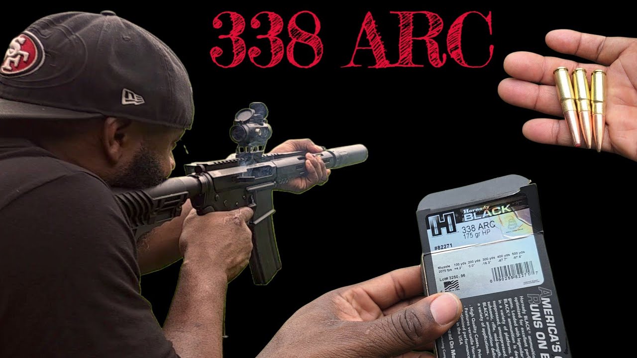 NEW BCA 338 ARC PISTOL FIRST MAG - YouTube