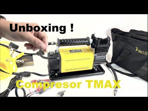 UNBOXING , Quieres ver el Compresor T-MAX 160 L/Min ? El mejor ...