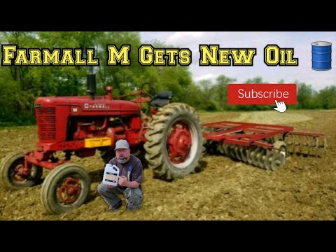 Farmall M Gets New Oil 🛢 - YouTube
