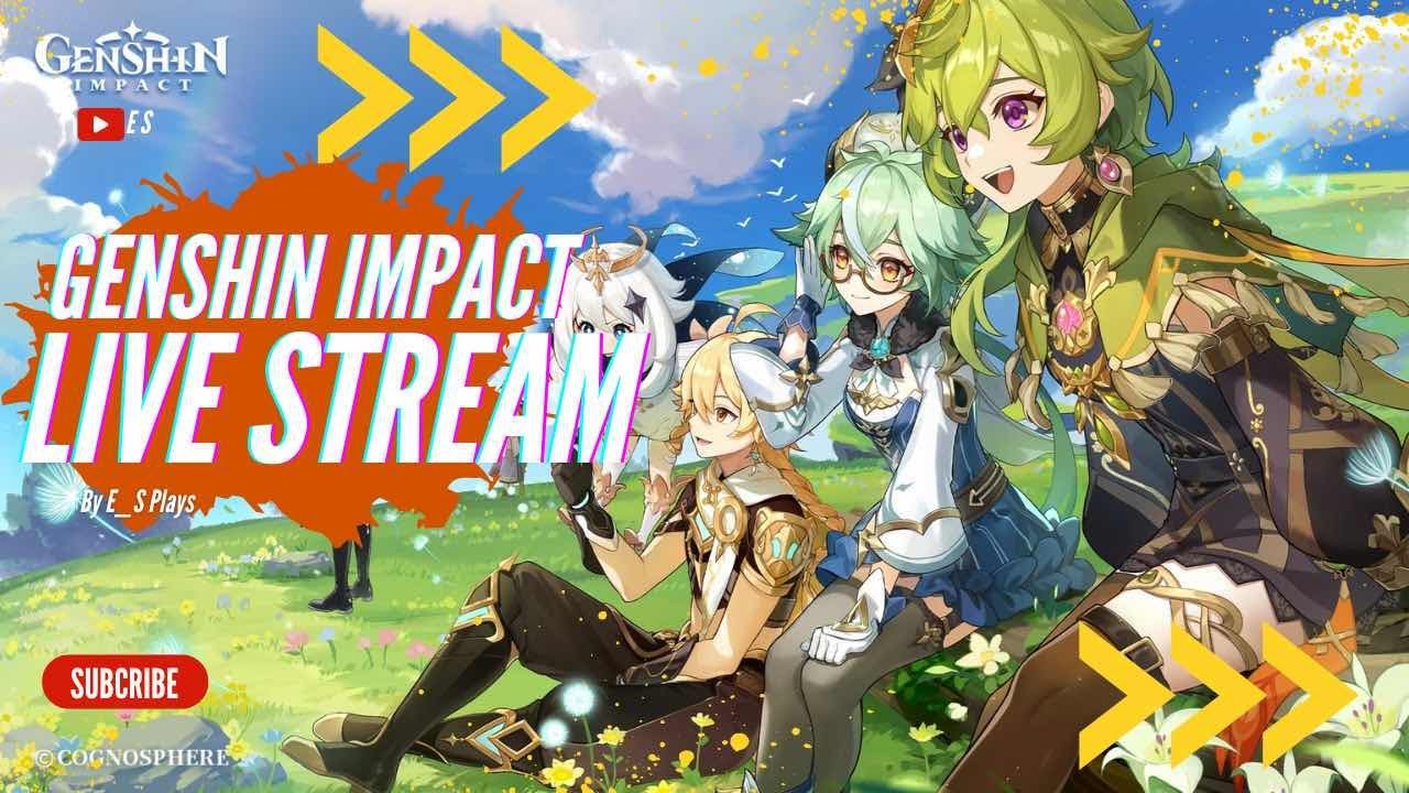 Genshin Impact Live Stream Day 15 - YouTube