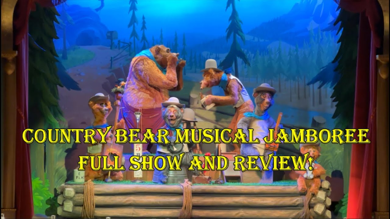 New Country Bear Musical Jamboree - Full Show and Review! - YouTube