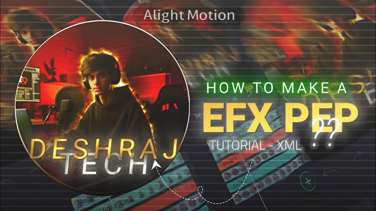 How To Make A EFX PFP ? 🙄🔥 | Ae Inspired PFP XML & Tutorial | EFX PFP ...