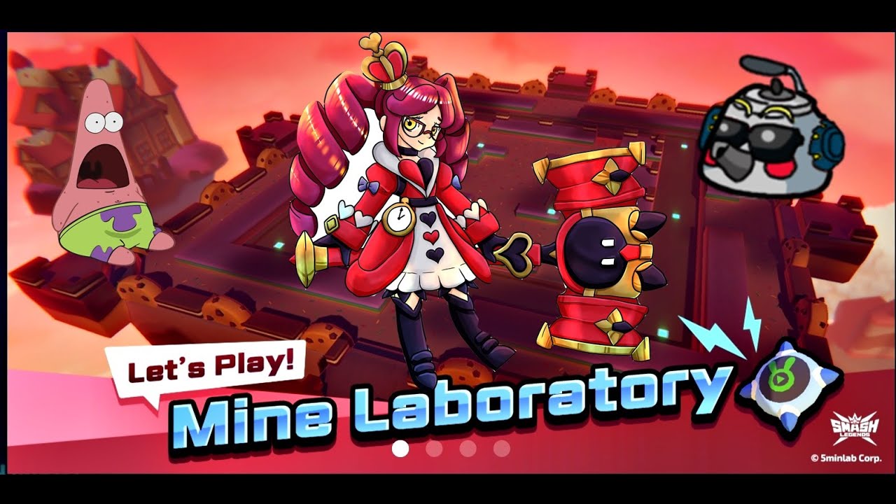 Jugando Mine Laboratory Smash Legends - YouTube