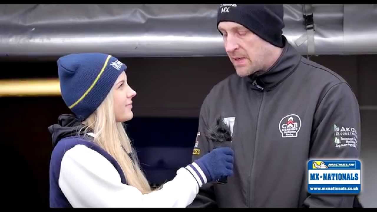 Team Manager Lee Webber Cabscreens Motocross Team - Michelin Mx ...
