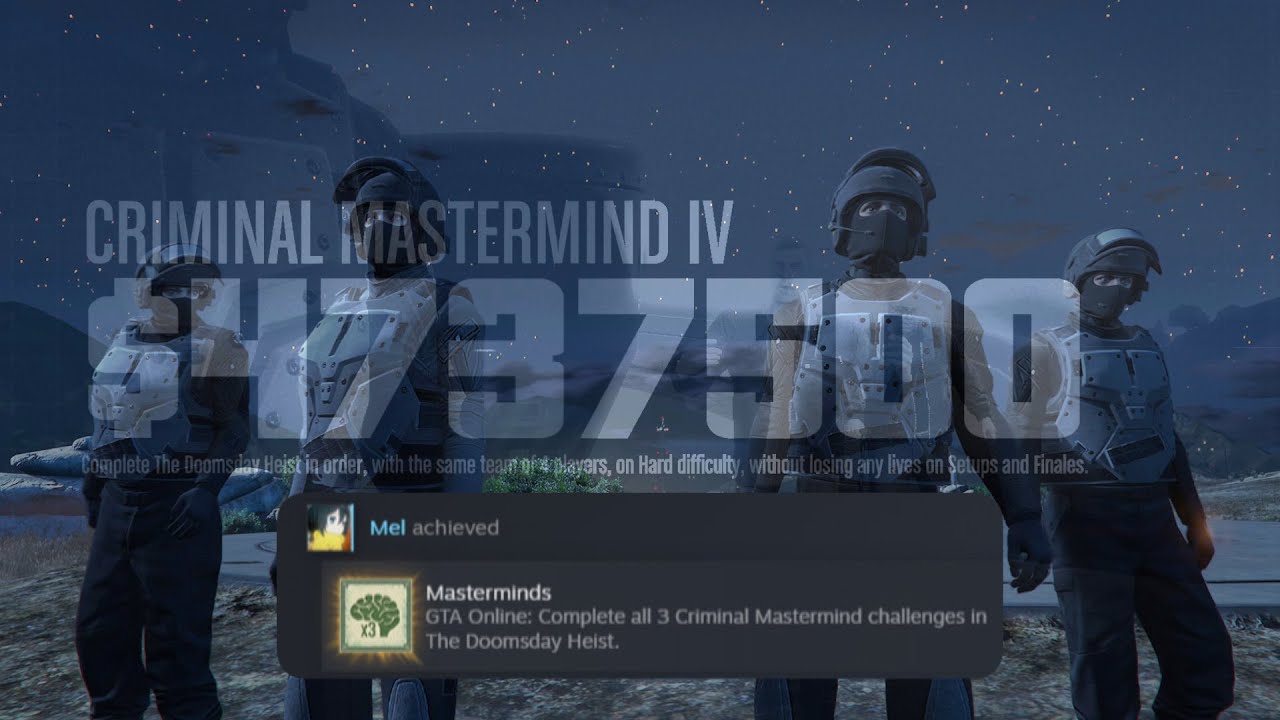 Finally We Did Doomsday Heist Criminal Mastermind IV & Done 3x CM ...