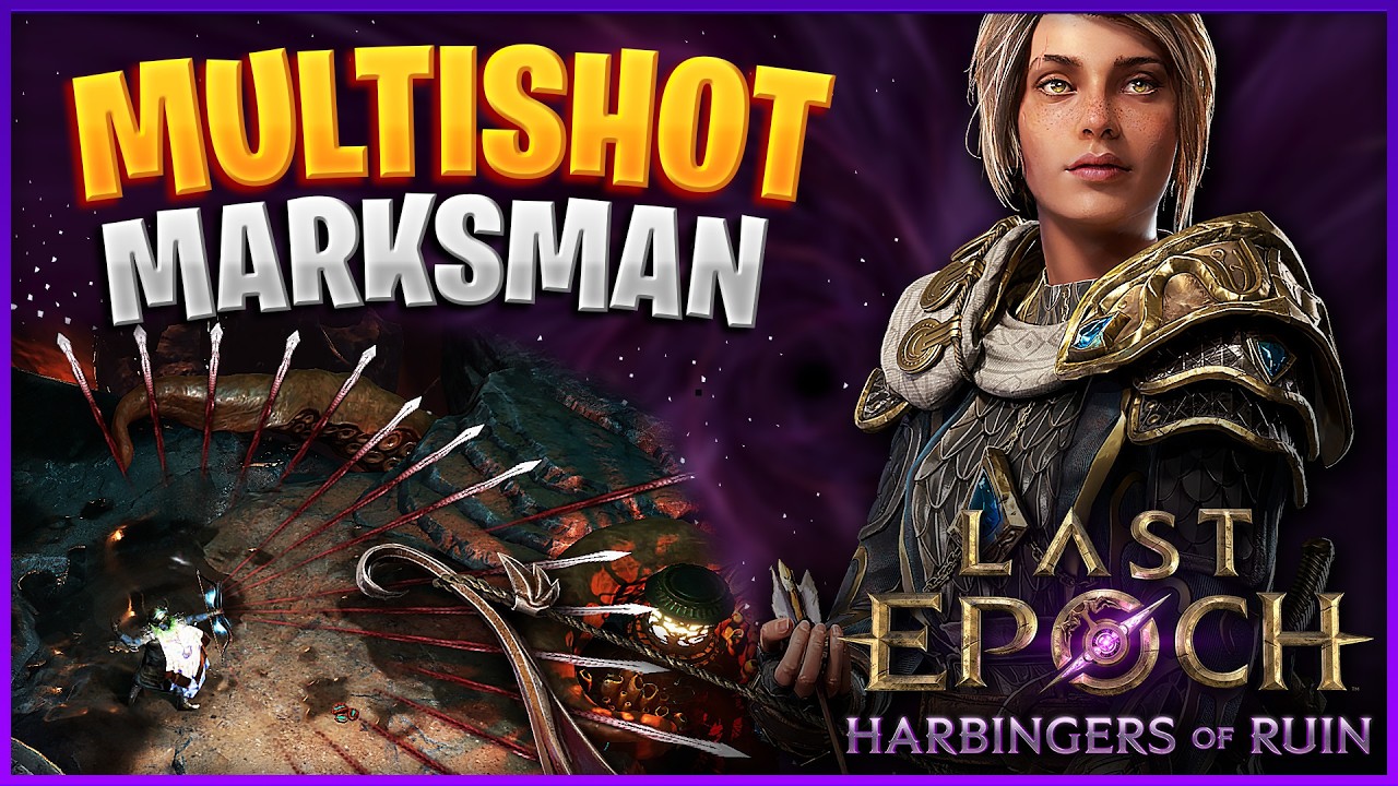 ULTIMATIVER Bogen-Build: Multishot Marksman in Last Epoch 1.1 - YouTube