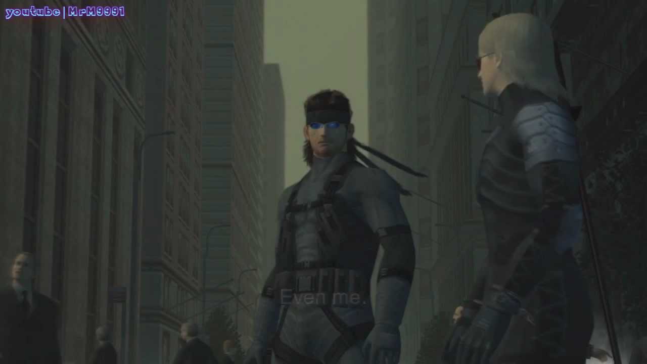 MGS2 - Walkthrough Ending Credits {HD} - YouTube