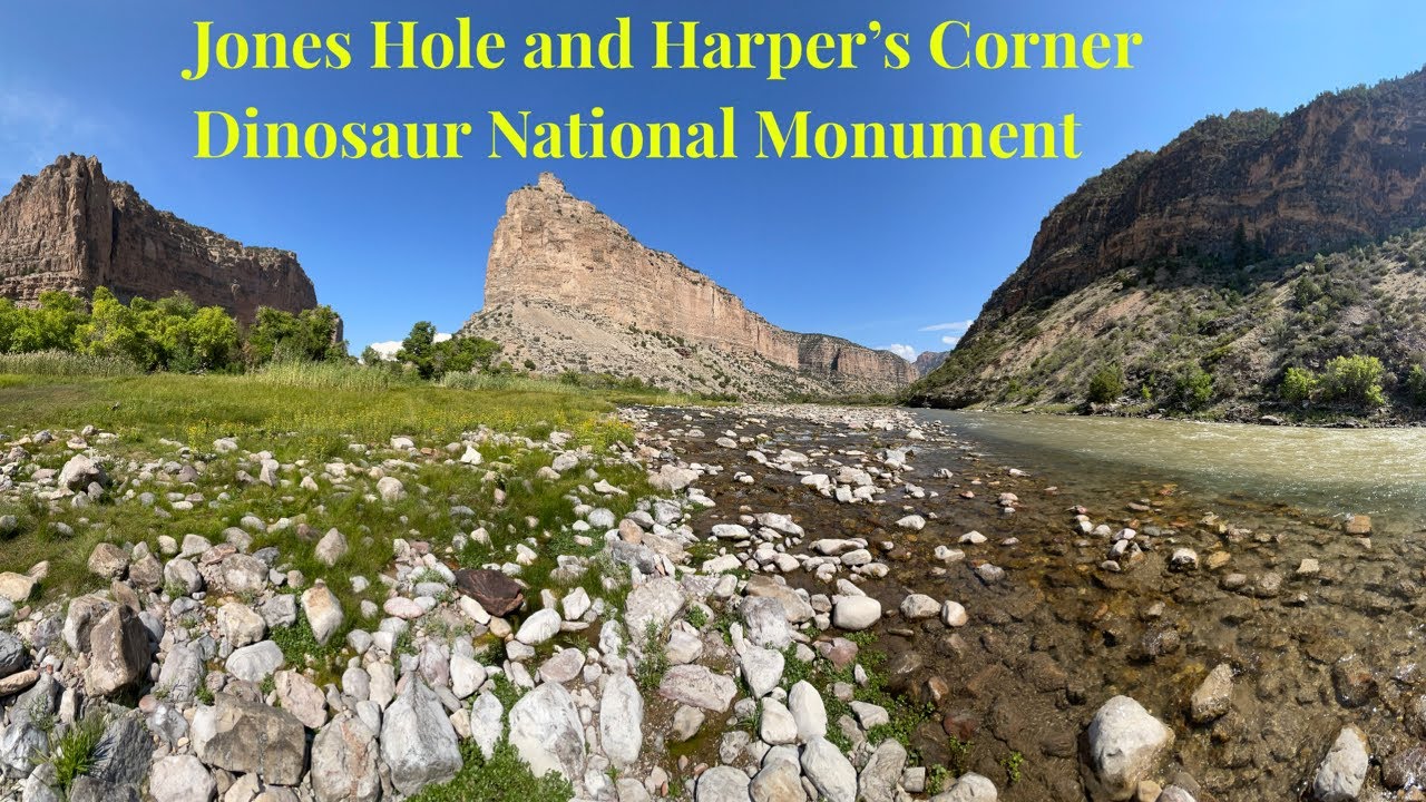 Jones Hole and Harper's Corner - Dinosaur National Monument - YouTube