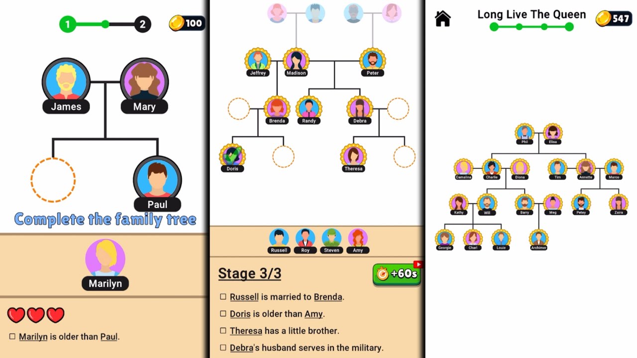 Family Tree Gameplay Walkthrough iOS Android - YouTube