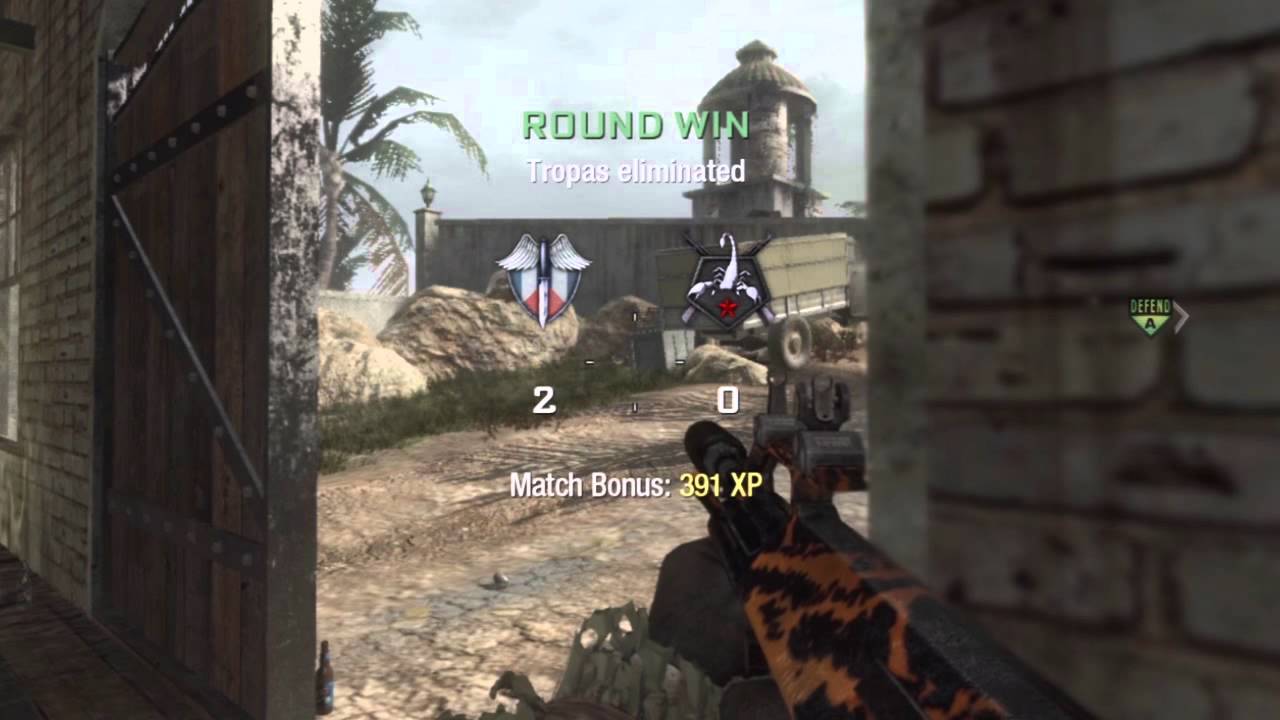 Call of Duty Black Ops: S&D on Villa 12-2 - YouTube