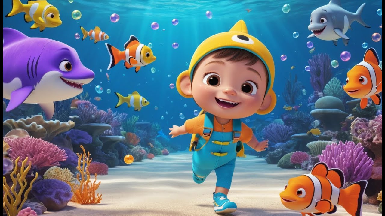 Baby Shark’s Hidden Treasure – Bubble Trail Hunt + More | Underwater ...