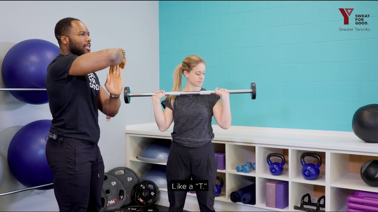 How to do the perfect shoulder press: personal training tutorial - YouTube