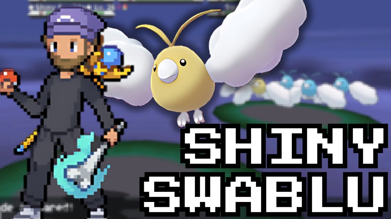[PokeMMO] Shiny Swablu Reaction!!! (Dragon Tamer 7/9) - YouTube