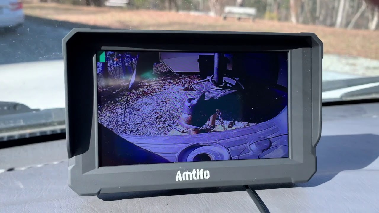 Review of Amtifo Digital Wireless Backup Camera & Monitor - YouTube