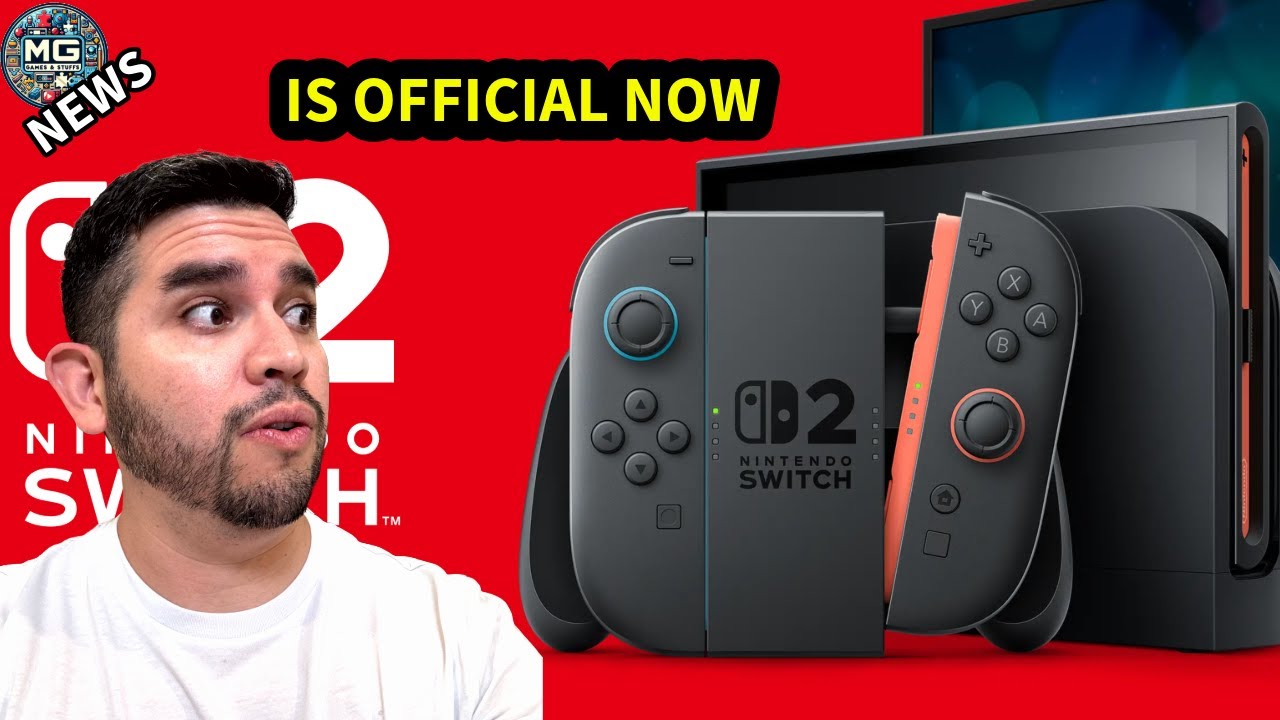 Nintendo Switch 2 is Official! First look - YouTube