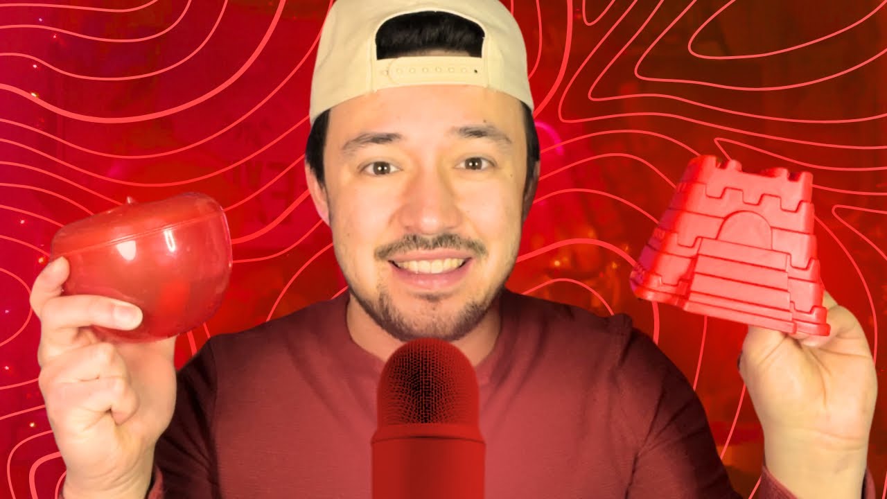 🔴 All Things Red! ASMR Triggers You’ve Never Seen ️ ~ Happening LIVE ...