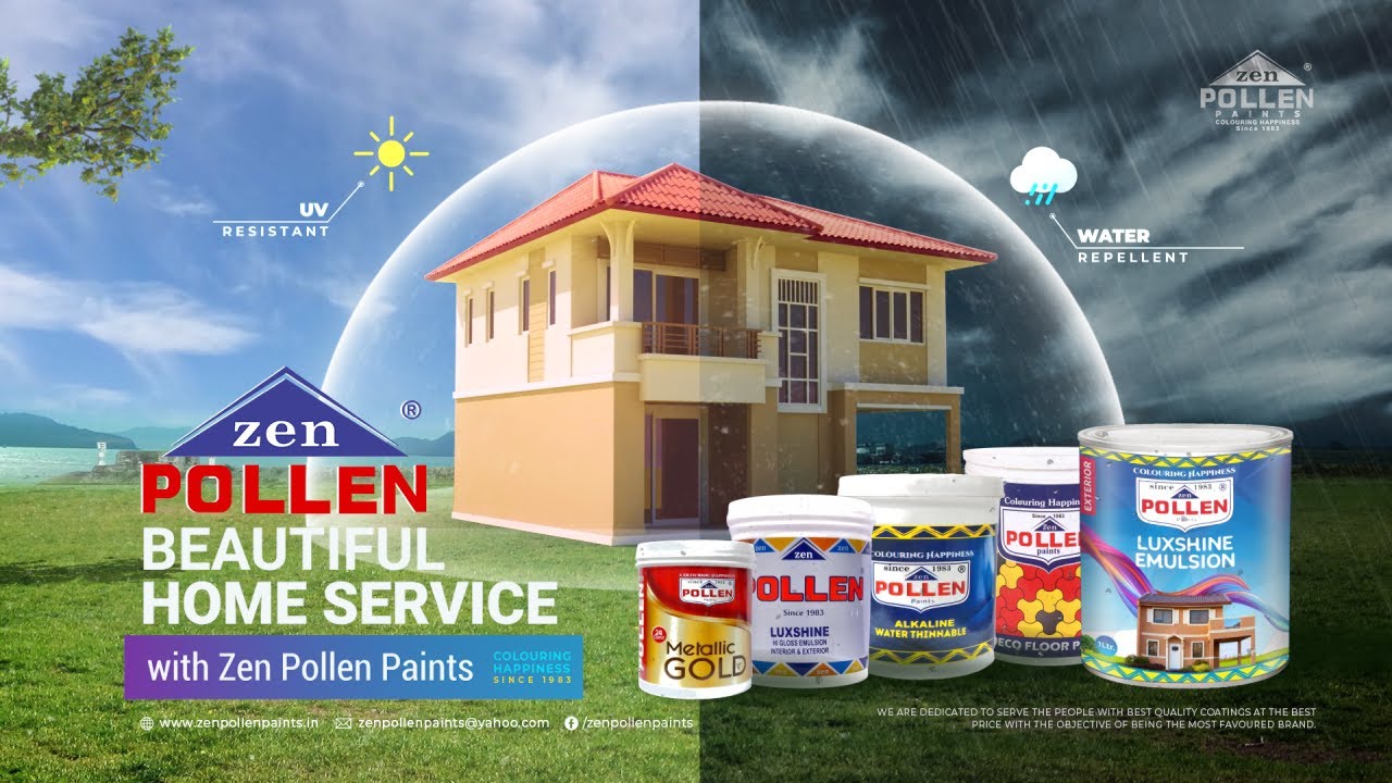 PAINT PRODUCTS Musical AD | Social Platform | for Zen Pollen Paints ...