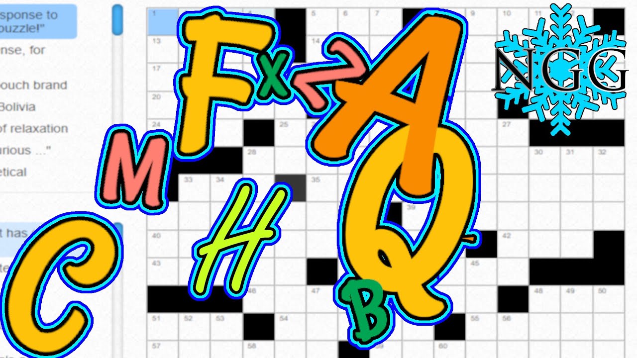 Crossword Time! 'Writing Letters' Puzzle from 11/17/21 Easy As Pi - YouTube
