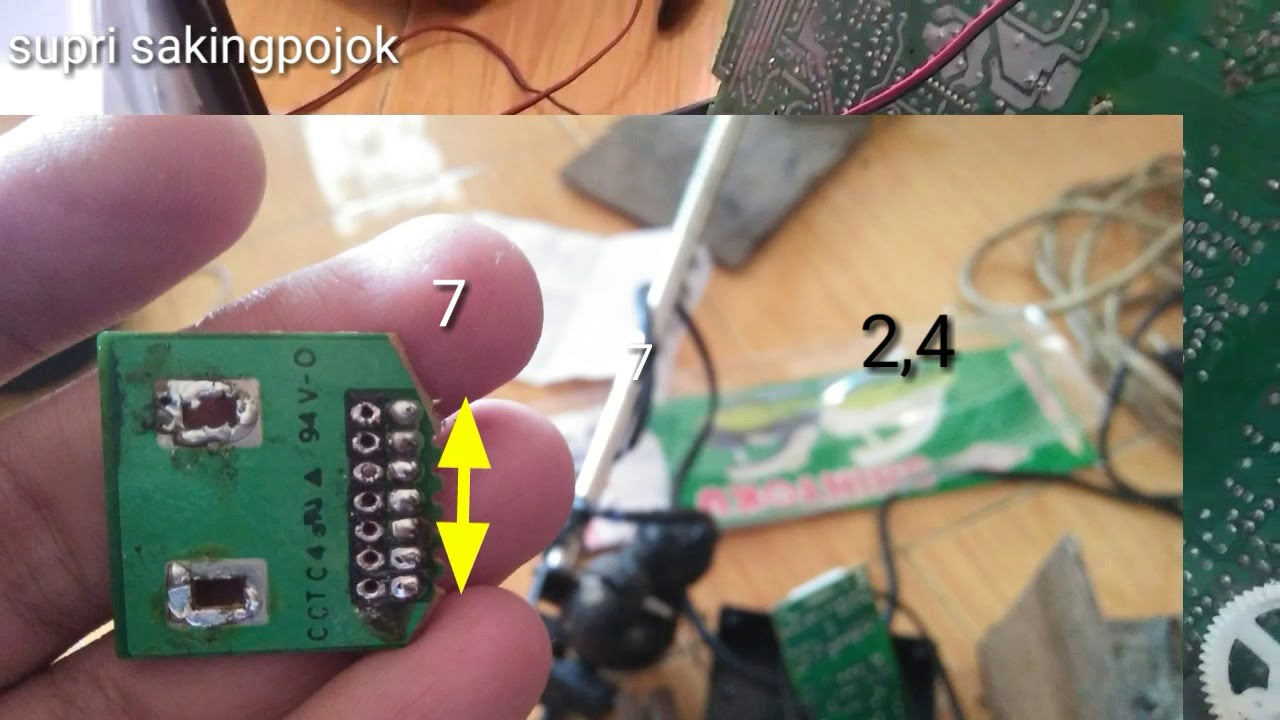 Modif potensio volume compo sharp - YouTube