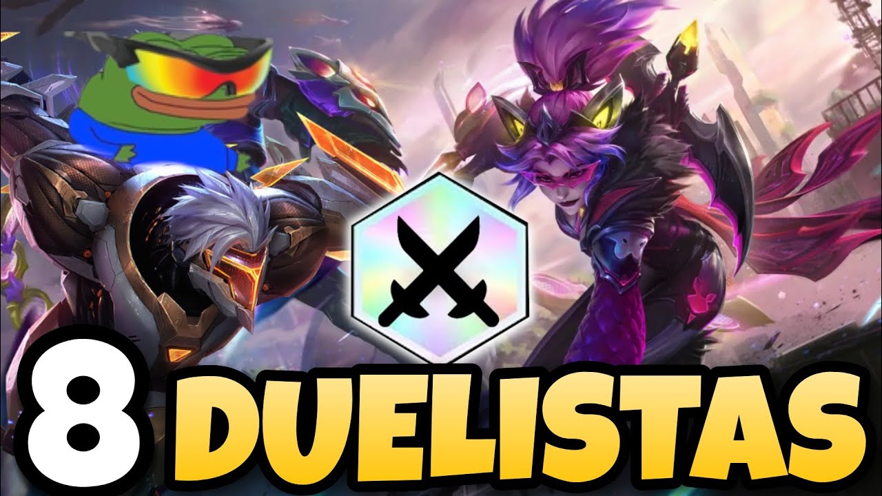 ATTACK SPEED INFINITO🔥La COMPO de ⚔️8 DUELISTAS⚔️ está ROTÍSIMA | TFT ...