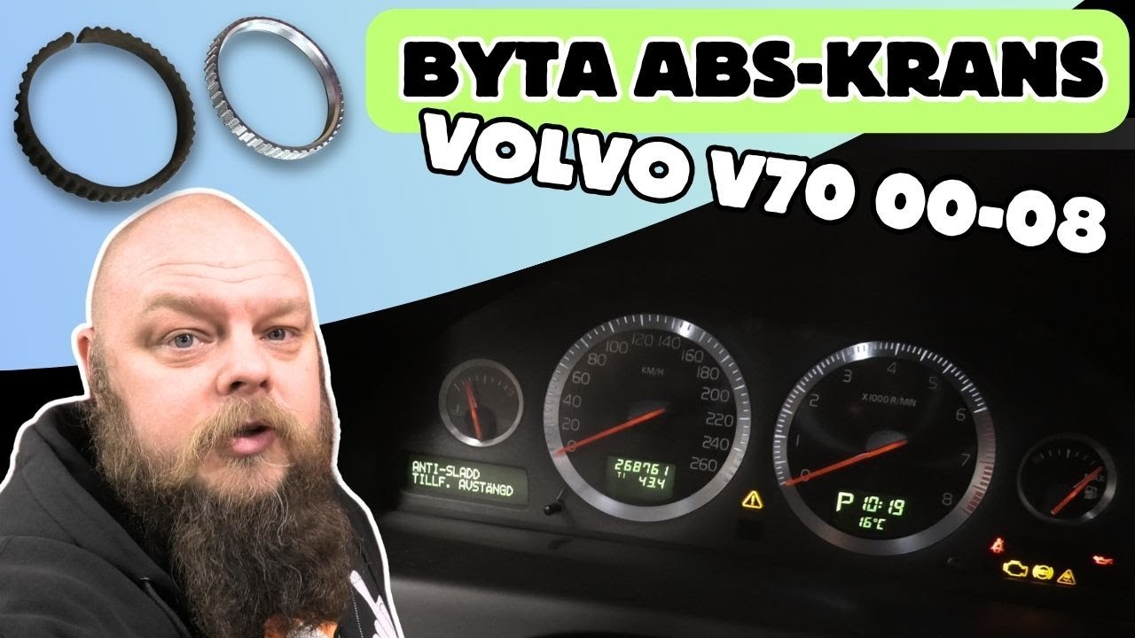 Byte ABS krans Volvo V70 00-08 #BCM-0012 *remake* - YouTube