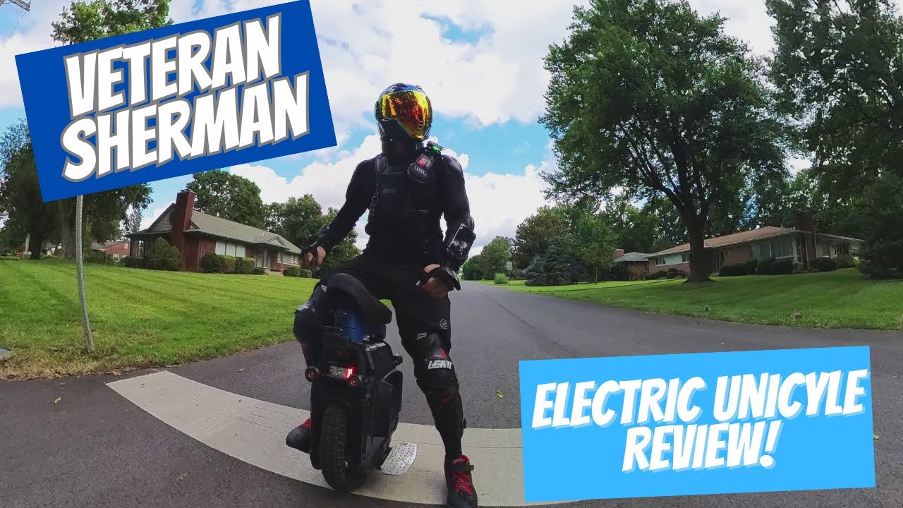 Veteran Sherman Electric Unicycle Review after over 7000 Miles! - YouTube