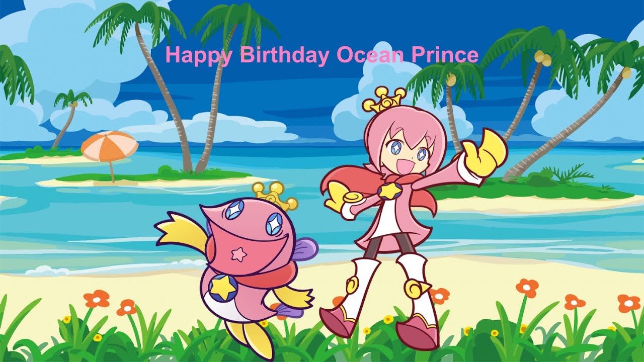 Puyo Puyo Ocean Prince’s Birthday Stream - YouTube