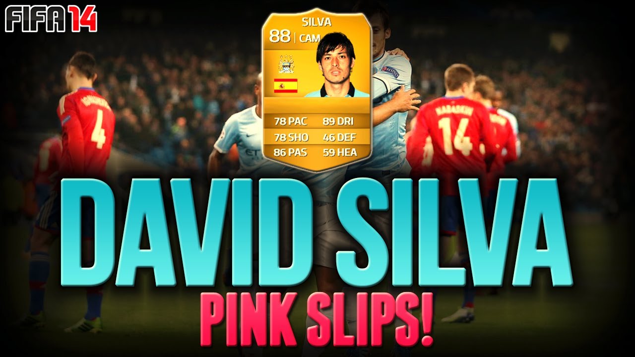 AWESOME PINK SLIPS| 88 DAVID SILVA| FIFA 14| FINAL XBOX 360 - YouTube