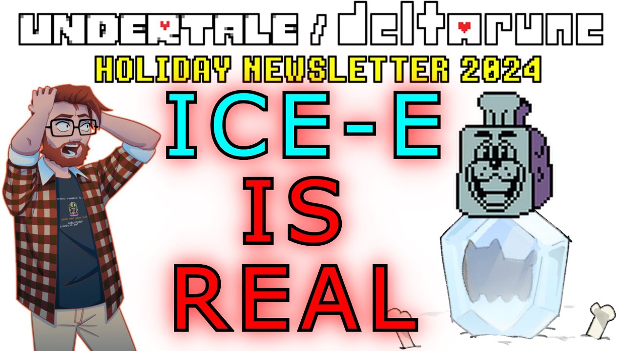 ICE-E IS REAL! Deltarune Newsletter analysis (Deltarune theory) - YouTube