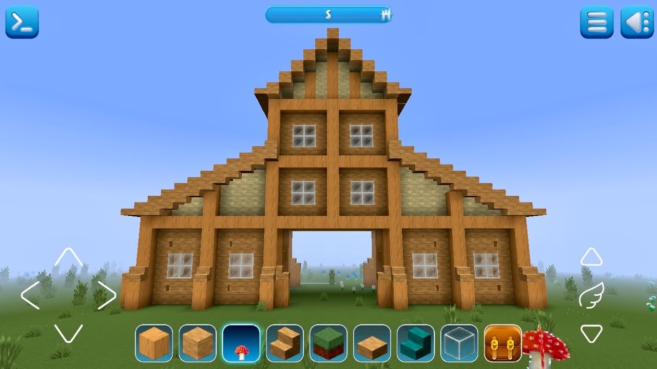 Realmcraft #567 | Big Wooden House 🏠 - YouTube