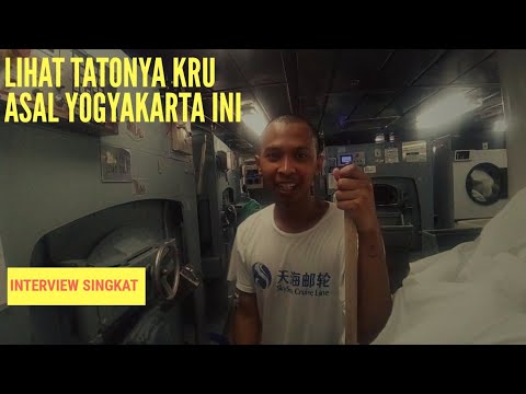 LIHAT TATO JANGKAR , interview singkat kru kapal pesiar asal Yogyakarta ...