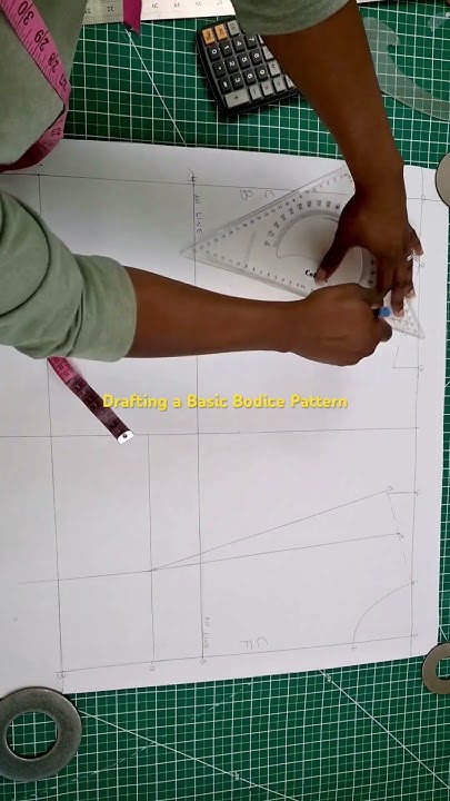 Basic bodice Sloper for Dart manipulation and Corset making #patterndrafting #basicbodice # ...