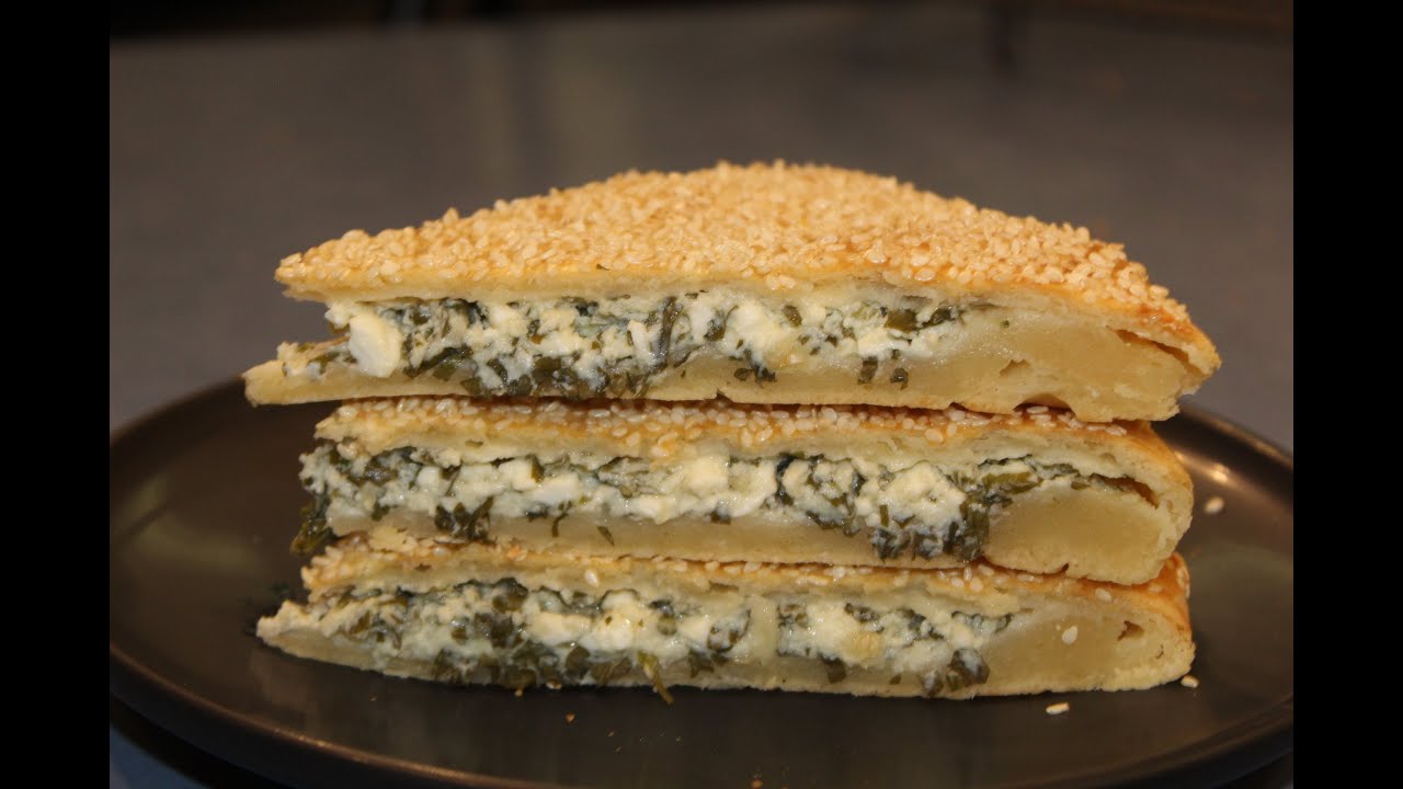 Cheesy Flat Bread - YouTube