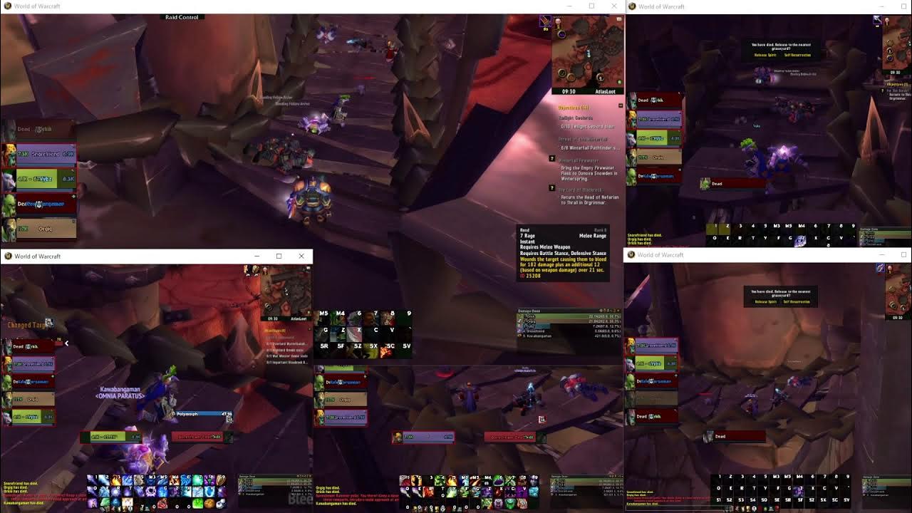 Warmane Onyxia TBC PTR Multibox Prep - YouTube