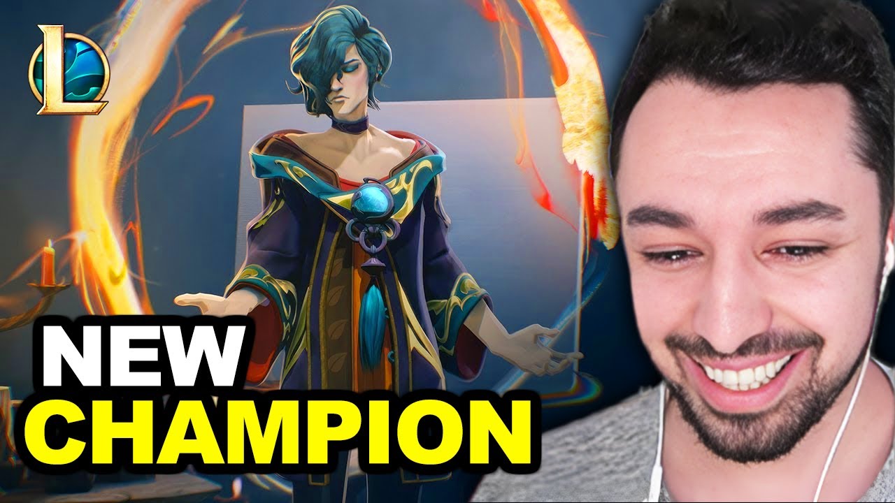 Nightblue3 reacts to Hwei - New Champion League of Legends - YouTube