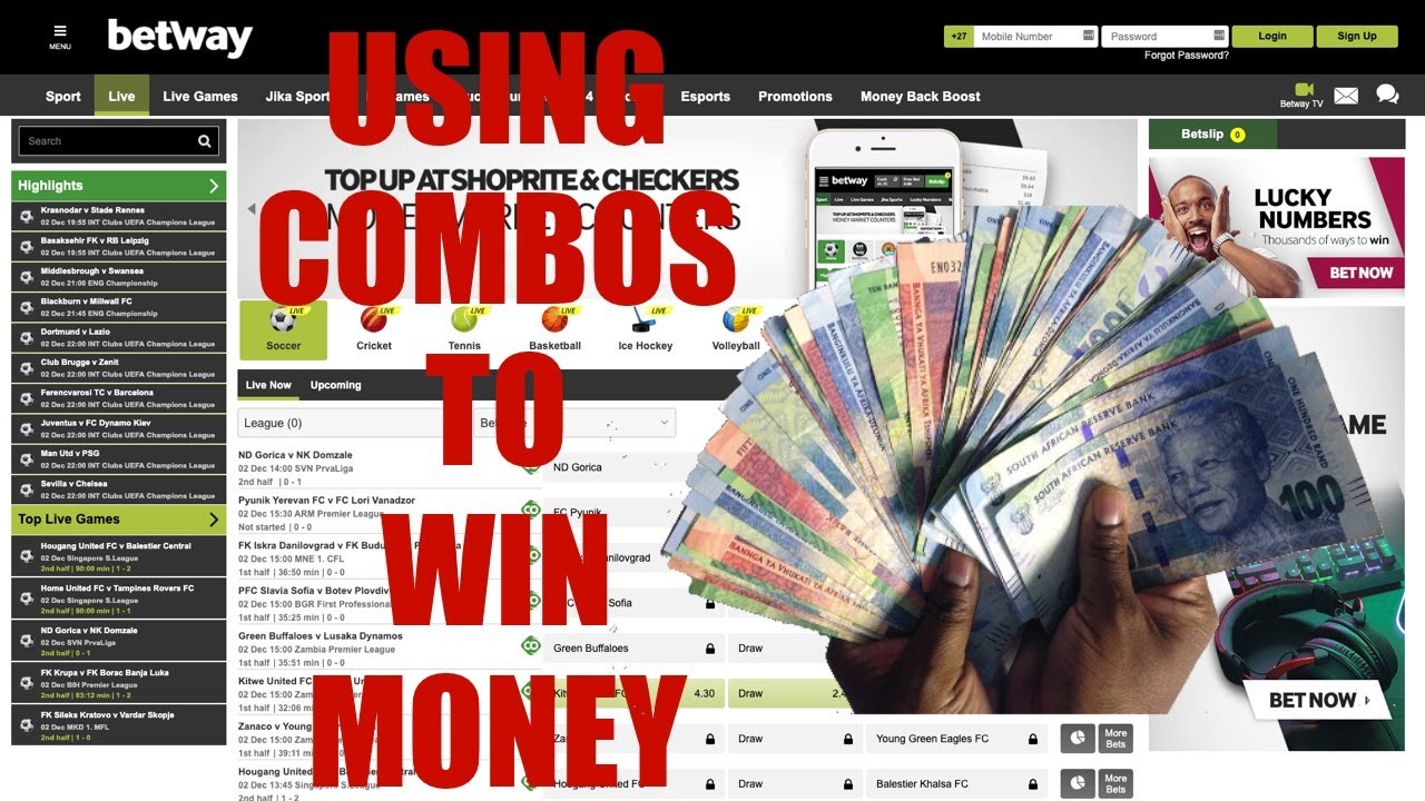 Betway Strategy: Using COMBOS to make money - YouTube