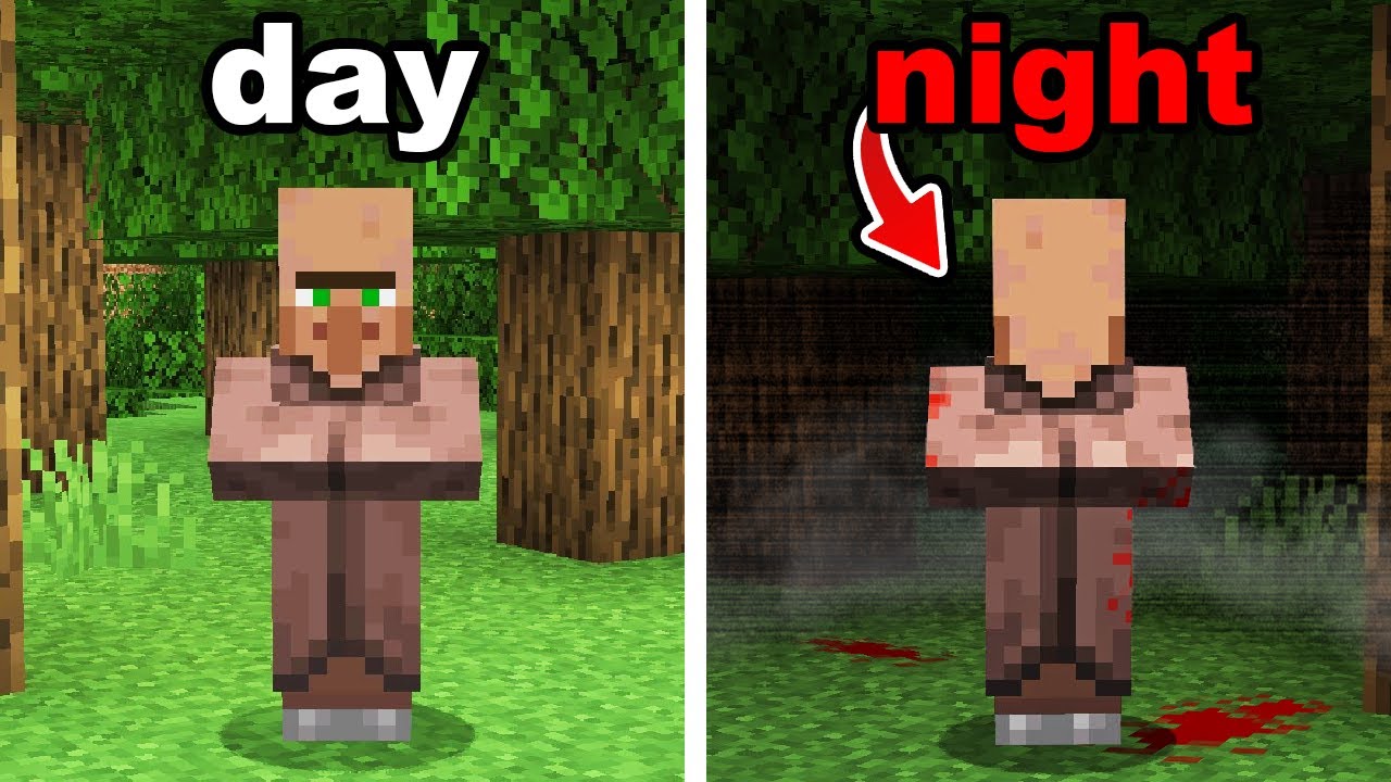 I Made A Faceless Villager To Scare My Friends - YouTube