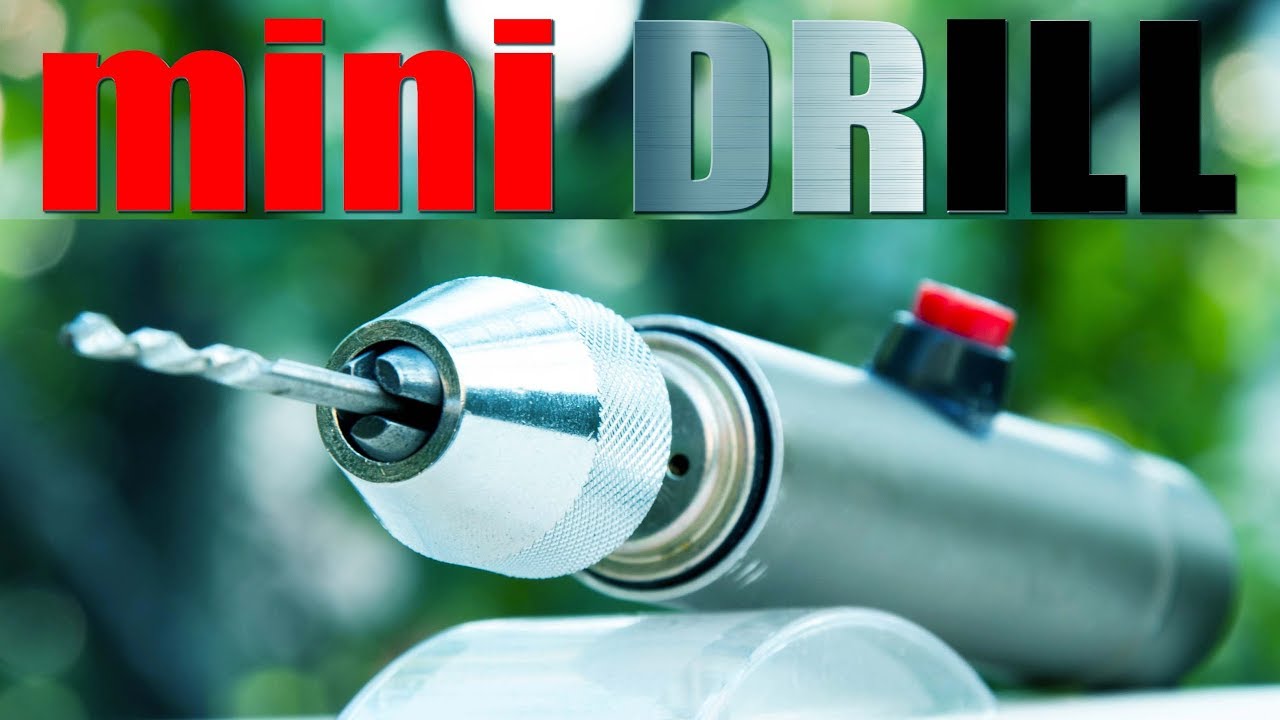 How to Make a High Speed Mini Drill at Home | How to do a drill machine ...